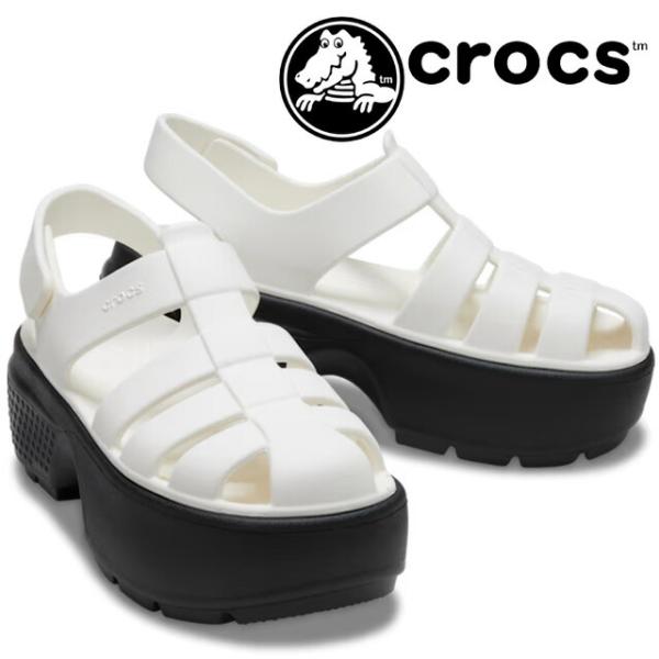 クロックス|crocs209938 レディース 厚底 サンダル■商品説明0WV(chalk)/S4170※こちらの商品には専用の梱包材なしの、商品のみのお届けとなります。ストンプ コレクションは、スタイリッシュにパワーアップした大胆なソール...