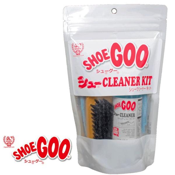 ShoeGOO シューグーCLEANER KIT  シュークリーナーキット■商品説明※メール便不可※こちらは専用梱包材なしの商品のみのお届けとなります。レザー、スエード、ヌバック、キャンバス、ナイロンなどのシューズの汚れ落としに！シューグー...