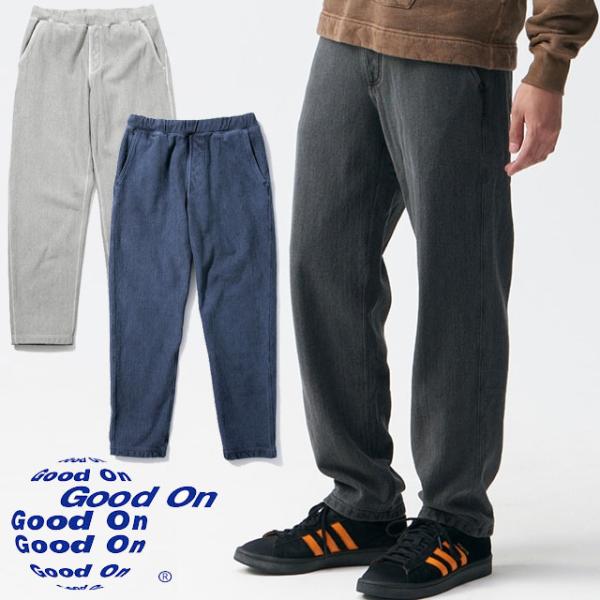 グッドオン|Good OnGOPT2210 メンズ ボトムス■商品説明P−BLACK （A3287）P - NAVY （A3288）P - ASH （A3289）※こちらは専用梱包材なしの商品のみのお届けとなります。ブランド初期から時代に合...