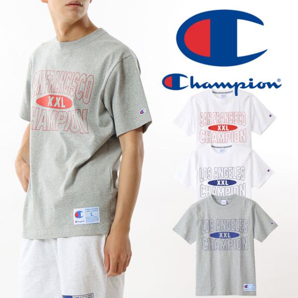 チャンピオン ChampionC3-X324 メンズ レディース Tシャツ■商品説明012 (ホワイト×ブルー)015 (ホワイト×レッド)068 (Ｏグレー×ブルー)072 (Ｏグレー×レッド)※こちらは専用梱包材なしの商品のみのお届けと...