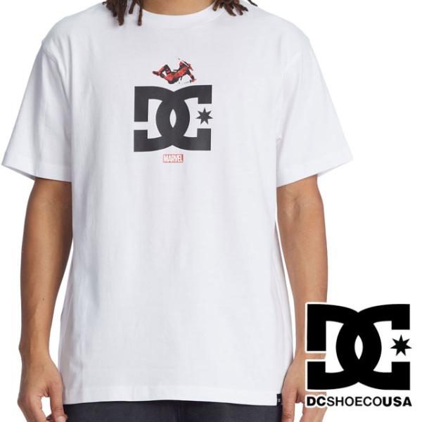 ディーシーシューズ DC SHOESDST226005 メンズ レディース Tシャツ■商品説明WBB0 （ホワイト）※こちらは専用梱包材なしの商品のみのお届けとなります。MARVEL COMICS史上最もお茶目で過激なダークヒーロー「DEA...
