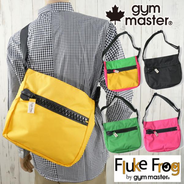ジムマスター|gymmasterF221730 メンズ ショルダーバッグ■商品説明05 - ブラック(E178)　10 - イエロー(E179)21 - ピンク(E180)42 - グリーン(E181)90 - クレイジー(E182)※こち...