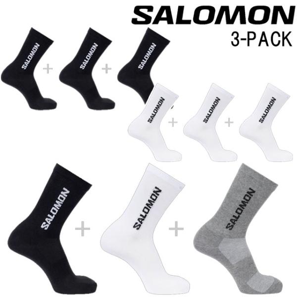 サロモン|SALOMONLC2911400 LC2911500 LC2911600 メンズ 靴下■商品説明LC2911400 - BLACK （A3863）LC2911500 - WHITE / BLACK / Frost Gray （A3...