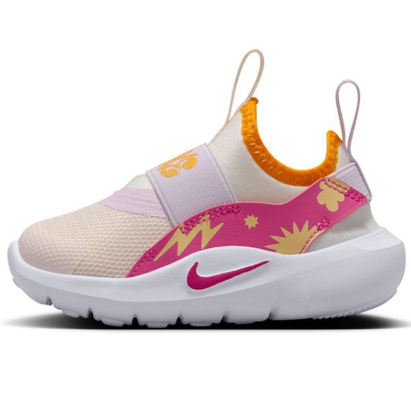 ナイキ|NIKEIM1380-100 ベビー 女の子 スニーカー■商品説明100(チョーク/デザートピンク-サンディール-タンジェリンティント-ブリーチドライラック)フレックス ランナー4なら、キッズが簡単に履けて、駆け出して遊びに行けます...
