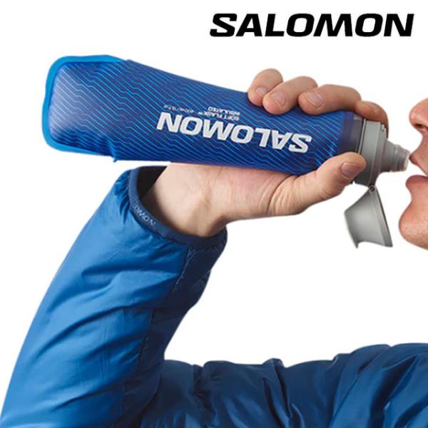 サロモン|SEASONソフトフラスク 400ml ランニング■商品説明※こちらの商品には専用の梱包材なしの、商品のみのお届けとなります。LC1916900（E998）Clear Blue従来の Soft Flask を改良した新モデル。ダブ...