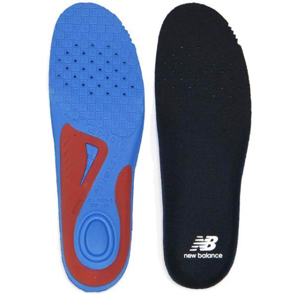 ニューバランス new balanceスニーカー 中敷き 衝撃吸収 メンズ レディース サポーティブクッションインソール■商品説明LAM35688-BK ブラックPL-1ラストに対応した形状で展開する高性能インソール。優れたクッション性、踵...