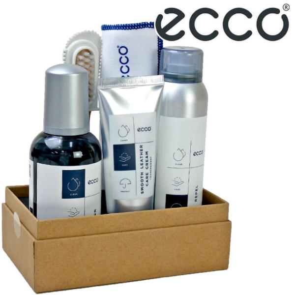 エコー eccoシューケアボックス 靴ケア シューケアキット お手入用品■商品説明【セット内容】◆フォームクリーナ◆スムースレザーケアクリーム(75ml) ◆リぺル(125ml)◆ヌバックブラシブラシ◆マイクロファイバークロス大切な靴を長く...