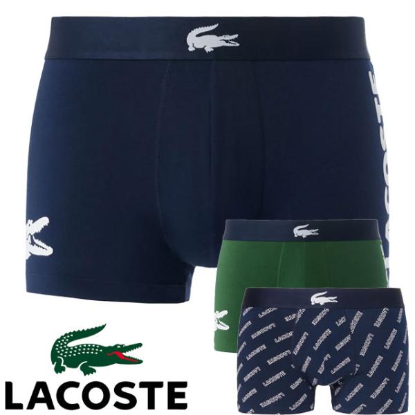 ラコステ|LACOSTEメンズ ボクサーパンツ■商品説明5H2415 525 - NAVY BLUE/WHITE (A3430)5H2415 K32 - THYME/WHITE (A3431)5H2414 525 - NAVY BLUE/W...