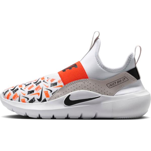 ナイキ|NIKEIO9506-100 男の子 キッズ スリッポン■商品説明100(WHITE/BLACK-SAFETY ORANGE-VAST GREY)/S7726フレックス ランナー 4なら、簡単に履けて、駆け出して遊びに行けます。ブー...