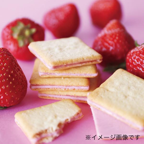 12,000円（税込）以上のお買い上げで日本全国送料無料ジューシーで甘酸っぱいあまおう苺を閉じ込めたパウダー入りのチョコレートを、シンプルに焼き上げられたサクサクのクッキーでサンドしました。