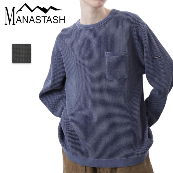 MANASTASH マナスタッシュ HEAVY SNUG THERMAL L/S TEE ヘビースナッグサーマルロングスリーブティー 792-4230003 【 長袖 トップス メンズ 】