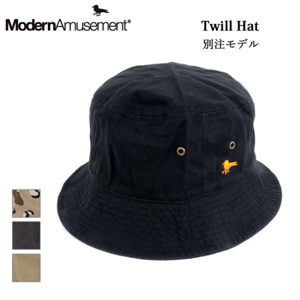 Modern Amusement モダンアミューズメント 別注 Twill Hat オレンジツイルハット MA-CAP005 【 バケハ 帽子 トレッキング ハイキング アウトドア キャンプ 】【メール便・代引不可】
