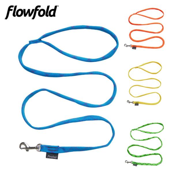 Flowfold フローフォールド Recycled Climbing Rope Lightweight 4ft Dog Leash リサイクルドクライミングロープライトウェイト4フィートドッグリーシュ 21FW4LDL 【 ペット 犬用品...