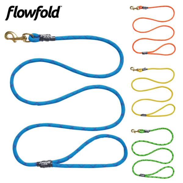 Flowfold フローフォールド Recycled Climbing Rope 6ft Dog Leash リサイクルドクライミングロープ6フィートドッグリーシュ 21FW6DL 【 ペット 犬用品 リード 大型犬 散歩 】【メール便・代...