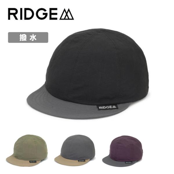 RIDGE MOUNTAIN GEAR リッジマウンテンギア Basic Cap Bicolor ベーシックキャップバイカラー 【 帽子 日除け 撥水 通気性 防風 スポーツ キャンプ アウトドア 】【メール便・代引不可】