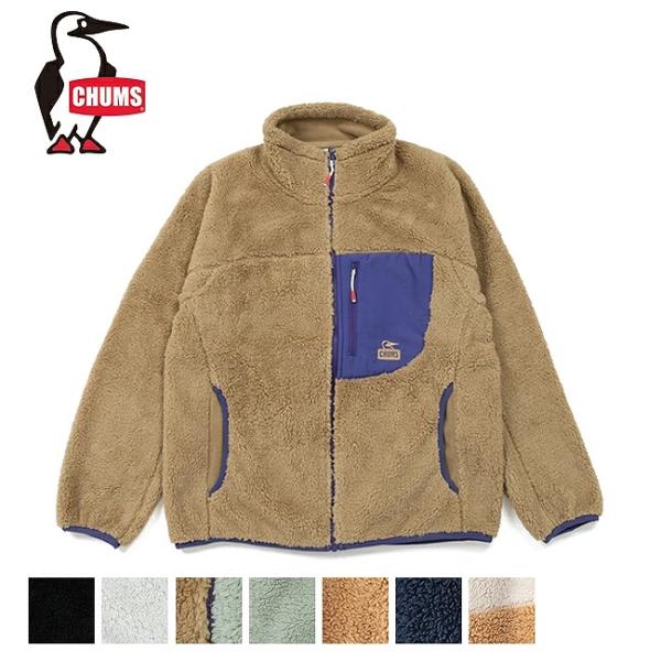 CHUMS チャムス Bonding Fleece Jacket ボンディングフリースジャケット CH04-1474 【 アウター 防寒 防風 キャンプ アウトドア 】