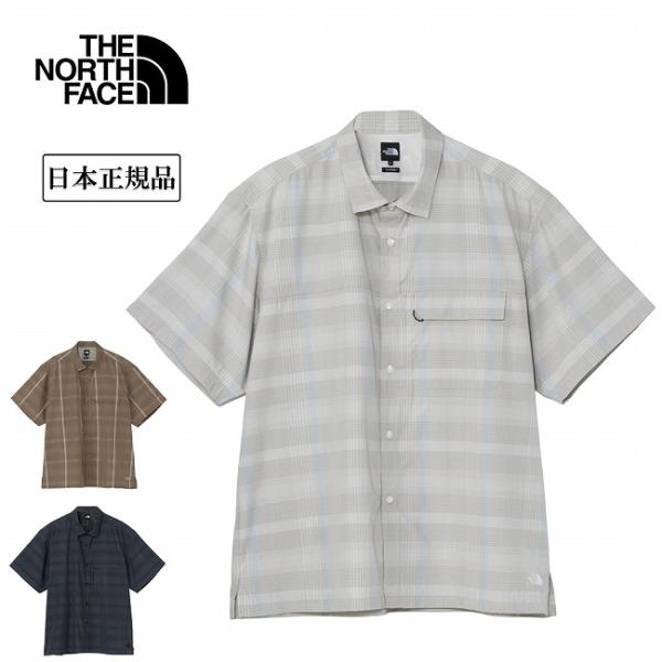 THE NORTH FACE ザ・ノース・フェイス S/S Bould Check Shirt ショートスリーブボルドチェックシャツ NR22630 【 トップス 半袖 接触冷感 速乾 フェス タウンユース キャンプ アウトドア 日本正規品 】