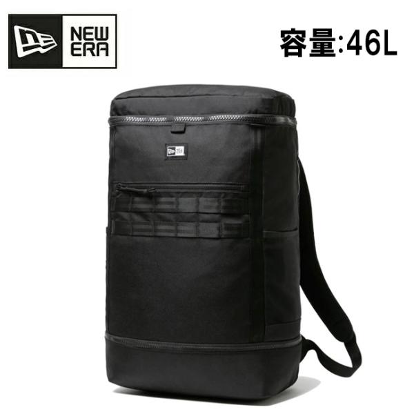 NEWERA ニューエラ ボックスパック ラージ 46L ブラック 14521369 【 リュック バックパック 通勤 通学 PC収納 大容量 アウトドア スポーツ タウンユース レコードバッグ 】
