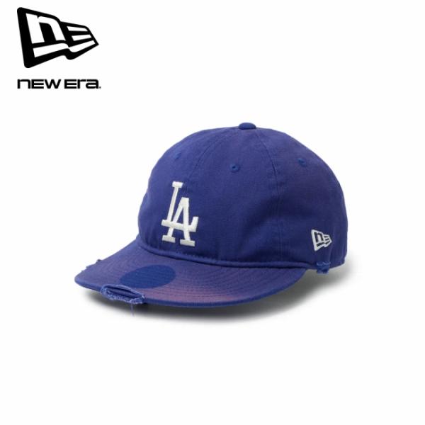 NEWERA ニューエラ キッズ Youth 9TWENTY powered by GORO (min-nano) KIDS ロサンゼルス・ドジャース ダメージ/パッカブルバイザー ダークロイヤル 14880342 【 帽子 キャップ キッ...