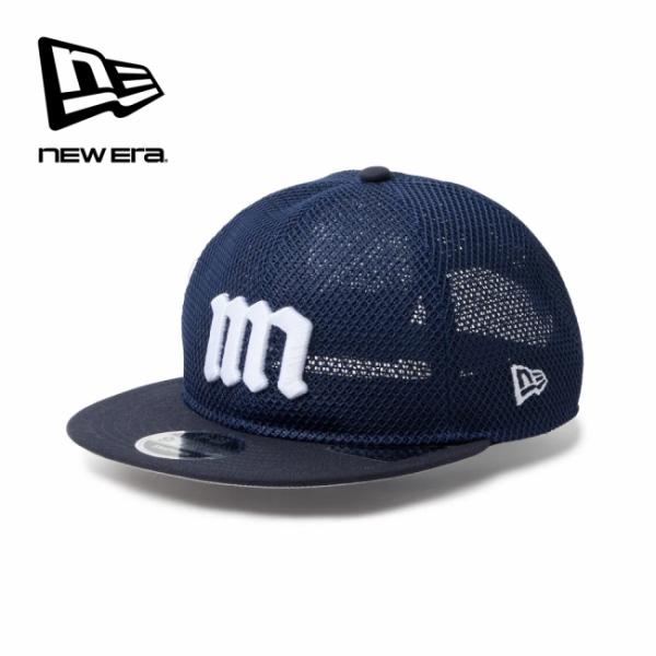 NEWERA ニューエラ RC 9FIFTY Flat Visor powered by GORO (min-nano) ダブルメッシュ ネイビーメッシュ/ネイビー 14880369 【 帽子 キャップ 日除け ユニセックス スナップバック...
