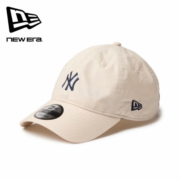 NEWERA ニューエラ 9TWENTY Typewriter コットンタイプライター ニューヨーク・ヤンキース ライトベージュ 14745047 【 帽子 キャップ 日除け ユニセックス クロスストラップ サイズ調整 アウトドア 】