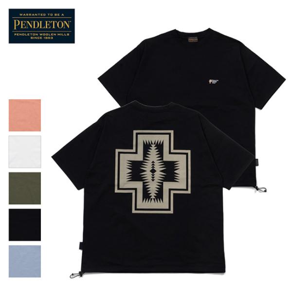 PENDLETON ペンドルトン Back Print Tee バックプリントティー 6275-4010 【 トップス 半袖 Tシャツ ポリエステル 吸汗 速乾 軽量 アウトドア 】【メール便・代引不可】