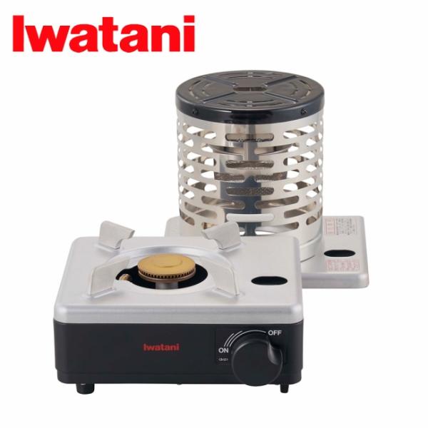 Iwatani イワタニ カセットフー こんろ＆ストーブ イザまる CB-IZ-1 【 カセットコンロ 料理 調理 暖房 防災 アウトドア キャンプ BBQ 持ち運び 】