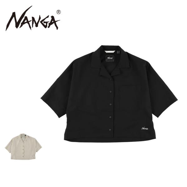 NANGA ナンガ DotAir COMFY S/S SHIRT W ドットエアコンフィーショートスリーブシャツ(ウィメンズ) N2611-1J022B 【 トップス 半袖 通気性 吸汗 速乾 軽量 イージーケア レディース ウィメンズ タ...