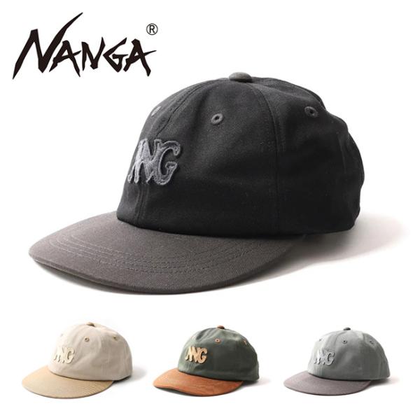 NANGA ナンガ COTTON TWILL BI-COLOR CAP コットンツイルバイカラーキャップ N2600-3A065A 【 帽子 ベースボールキャップ アウトドア キャンプ サイズ調整可 】