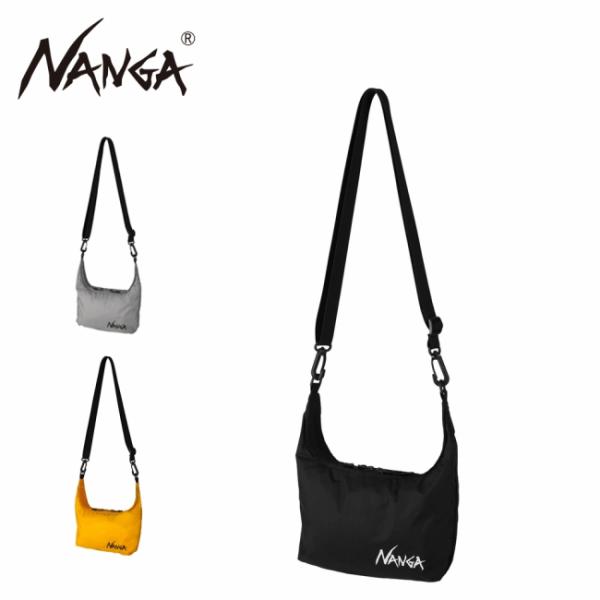 NANGA ナンガ Fibermax TUL COMPACT SACOCHE コンパクトサコッシュ N2610-3N014Z 【 カバン バッグ 斜め掛け バッグインバッグ コンパクト パッカブル ハイキング 旅行 タウンユース キャンプ ...