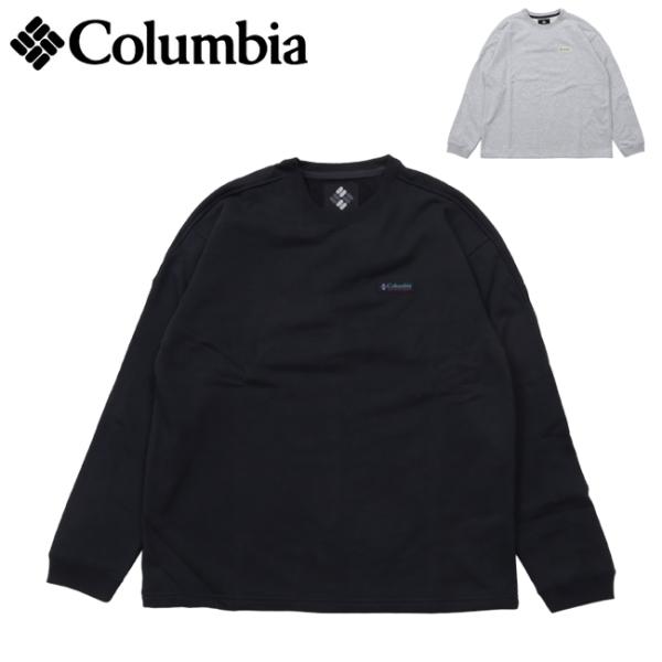 Columbia コロンビア Poplar Ridge Sweat Crew ポプラーリッジスウェットクルー PM0590 【 トップス 長袖 トレーナー プルオーバー UVカット アウトドア 】