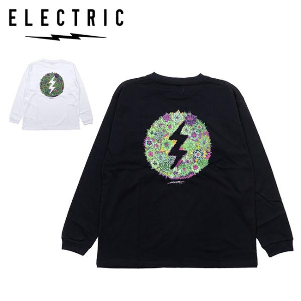 ELECTRIC エレクトリック Botanical L/S Tee ボタニカルロングスリーブティー E26ST19 【 トップス 長袖 Tシャツ 綿 コットン キャンプ アウトドア 】【メール便・代引不可】