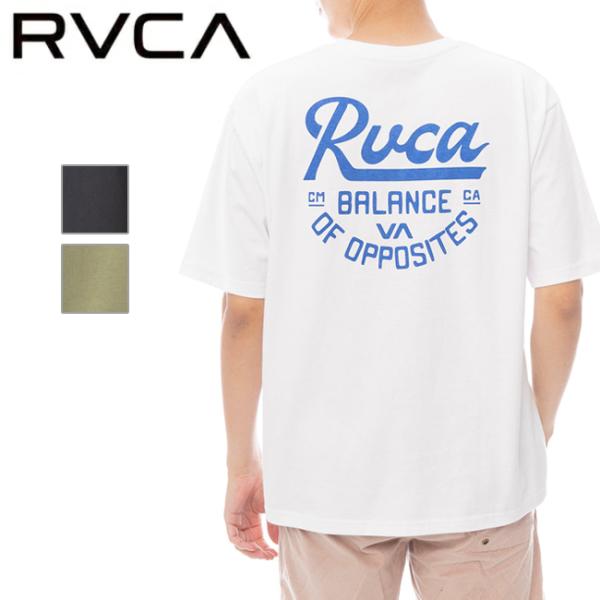 RVCA ルーカ SCRIPT SEALED SS Tシャツ BF041254 【 トップス 半袖 綿100% コットン アウトドア キャンプ 】【メール便・代引不可】