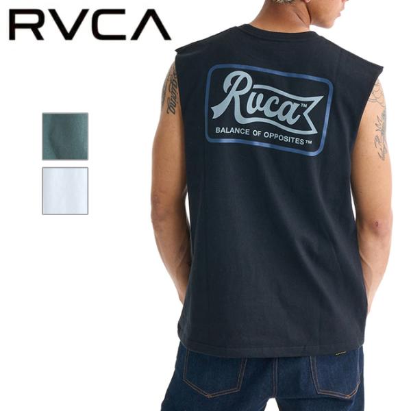 RVCA ルーカ PEN SCRIPT TT タンクトップ BF041357 【 トップス ノースリーブ 綿100% コットン アウトドア キャンプ 】【メール便・代引不可】