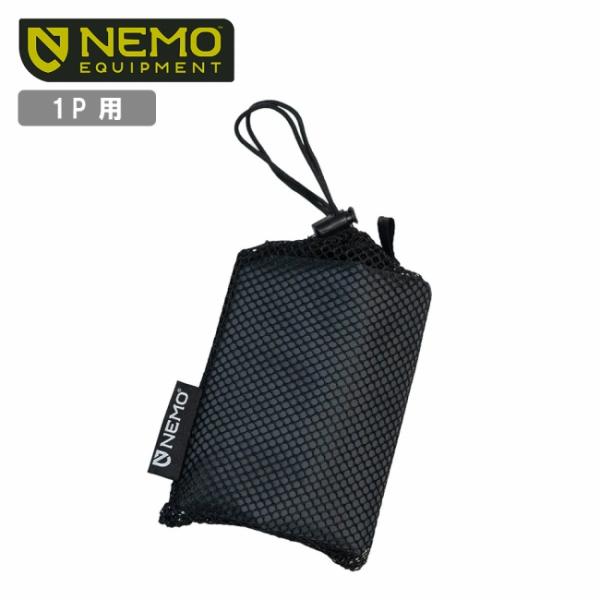 NEMO Equipment ニーモ・イクイップメント Tani 1P Footprint タニ1Pフットプリント NEM418-006025-GRY001 【 グランドシート テントマット 防水 1人用 キャンプ アウトドア 】【メール便...