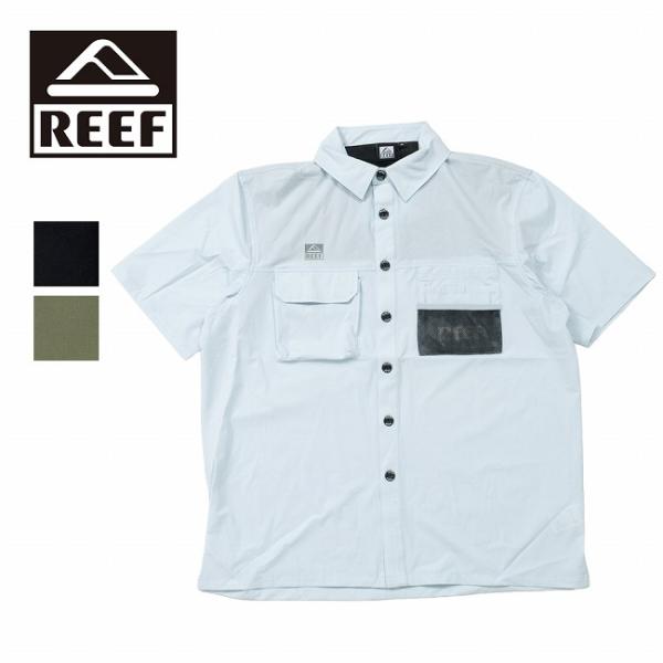 REEF リーフ BAJA COLAR SHIRTS バハカラーシャツ RFWSM2301 【 トップス 半袖 アウトドア 】