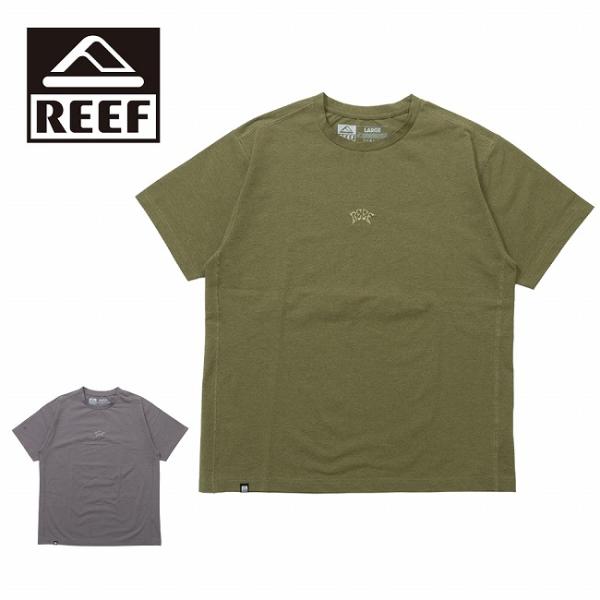 REEF リーフ CENTER LOGO RASH S/S TEE センターロゴラッシュショートスリーブティー RFTEM2525 【 トップス 半袖 Tシャツ アウトドア 】