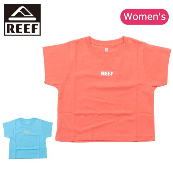 REEF リーフ HERITAGE LOGO S/S TEE ヘリテージロゴショートスリーブティー RFTEL2507 【 レディース ウィメンズ トップス 半袖 Tシャツ 綿100% コットン アウトドア 】【メール便・代引不可】