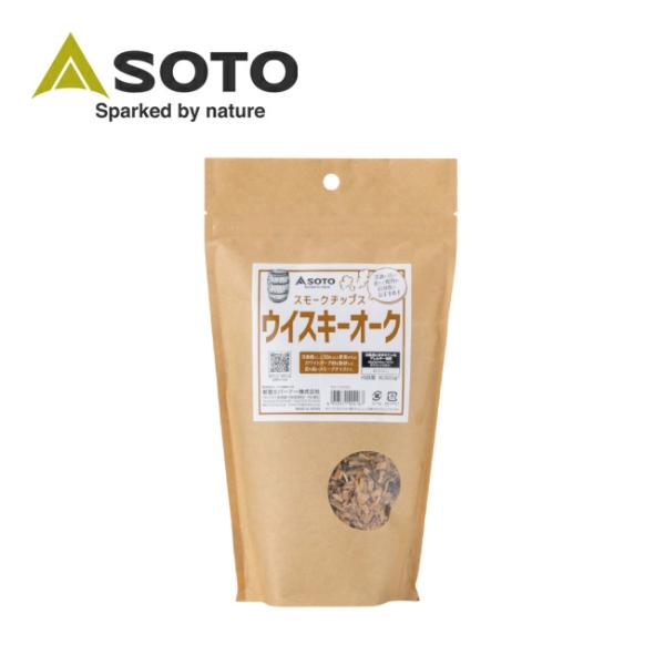 SOTO ソト スモークチップス ウイスキーオーク ST1393C 【 燻製 スモーカー アウトドア キャンプ 調理 調理 無添加 】