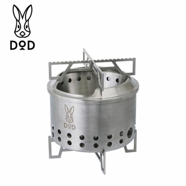 DOD ディーオーディー Sierra Moe Fire シェラもえファイヤー Q1-131-SL 【 焚火台 二次燃焼 卓上 コンパクト スタッキング ゴトク付き キャンプ アウトドア 】