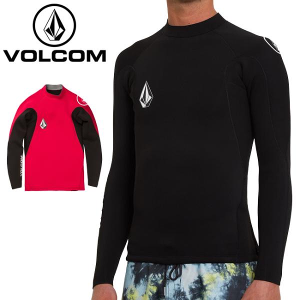 VOLCOM ボルコム 2mm Jacket UPF 50 Long Sleeve Rashguard Jacket 2mmジャケットUPF50ロングスリーブラッシュガードジャケット A9612201 【 メンズ ウエットスーツ UV保護 ...