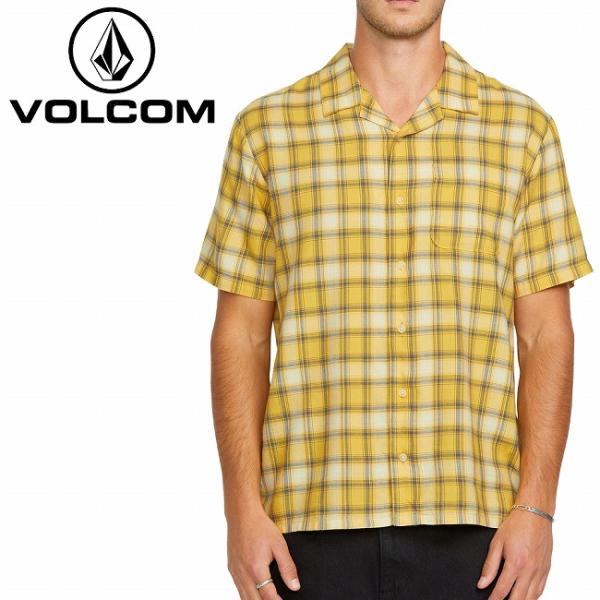 VOLCOM ボルコム Stone Facet Short Sleeve ストーンファセットショートスリーブ A0412507 【 トップス 半袖 開襟シャツ ボクシーフィット アウトドア 】【メール便・代引不可】