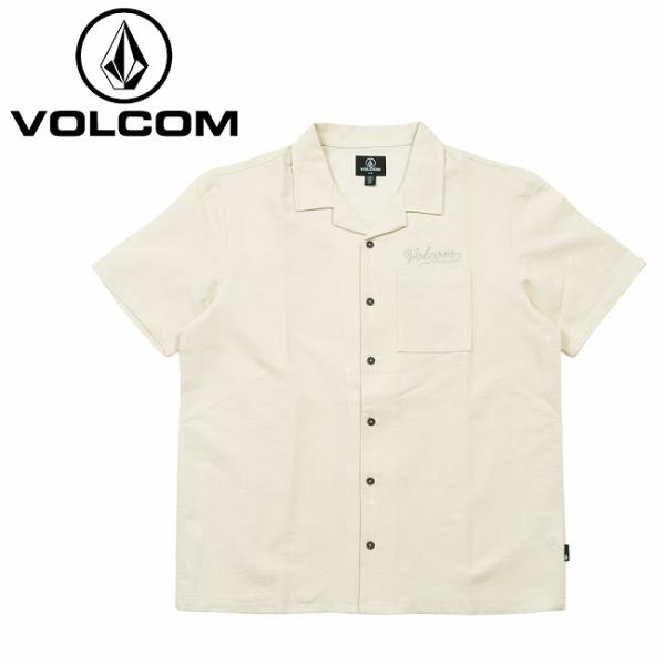 VOLCOM ボルコム Otis Stone Short Sleeve オーチスストーンショートスリーブ DWH A0422502 【 トップス 半袖 開襟シャツ アウトドア 】【メール便・代引不可】