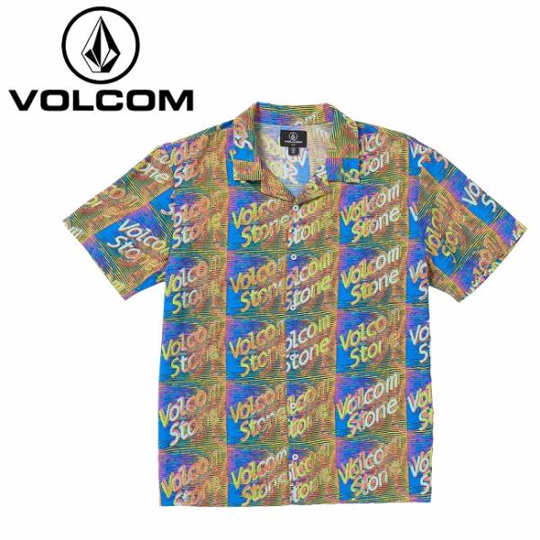 VOLCOM ボルコム Fergadelic Woven Short Sleeve Shirt ファーガデリックウーブンショートスリーブシャツ POB A0432400 【 トップス 半袖 開襟 ボクシーフィット アウトドア 】【メール便・...