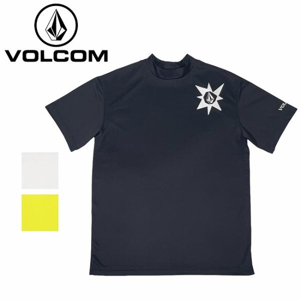 VOLCOM ボルコム Stone Star Mock Neck Short Sleeve Tee ストーンスターモックネックショートスリーブティー A01223JC 【 トップス 半袖 Tシャツ UPF50+ アジアンフィット アウトドア...