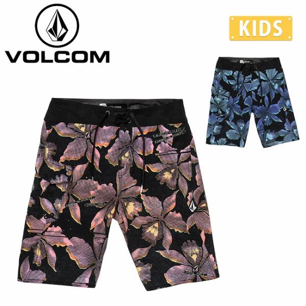 VOLCOM ボルコム Big Boys Fauna Mod Trunks ビッグボーイズファウナモッドトランクス C0811933 【 キッズ 子ども ボトムス ショートパンツ 短パン 半パン アウトドア ボード 水遊び 】【メール便・代...