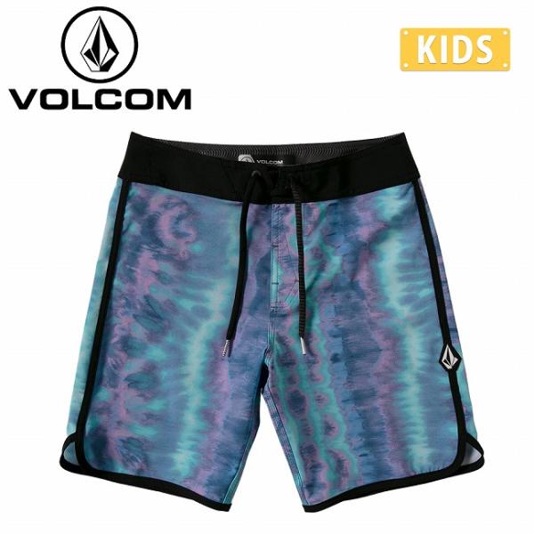 VOLCOM ボルコム Big Boys Mod Lido Scallop Trunks ビッグボーイズモッドリドスカロップトランクス BPB C0812103 【 キッズ 子ども ボトムス ショートパンツ 短パン 半パン アウトドア ボー...