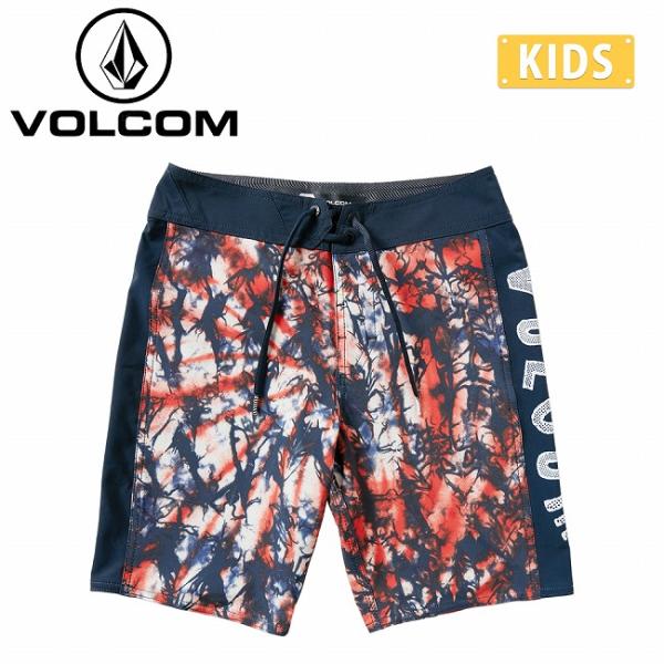 VOLCOM ボルコム Big Boys 4th Of July Mod-Tech Trunks ビッグボーイズ4thオブジュライモッドテックトランクス NVY C0822109 【 キッズ 子ども ボトムス ショートパンツ 短パン 半パン...