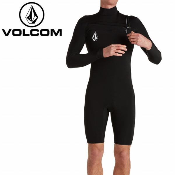 VOLCOM ボルコム Mens Modulator 2/2mm Long Sleeve Springsuit メンズモジュレーター2/2mmロングスリーブスプリングスーツ BLK A9532200 【 ウェットスーツ ウエットスーツ サー...