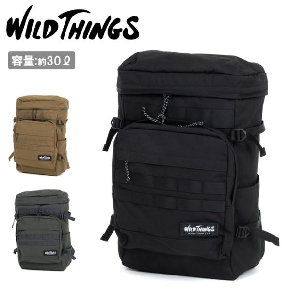 WILDTHINGS ワイルドシングス バックパック WT-380-3011 【 通勤 通学 カバン リュック PC収納 キャンプ アウトドア 】